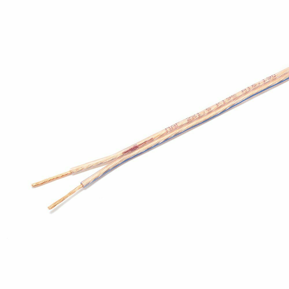 Акустический кабель Cablexpert CC-TC2x1,5-15M, прозрачный, 15 м, бухта