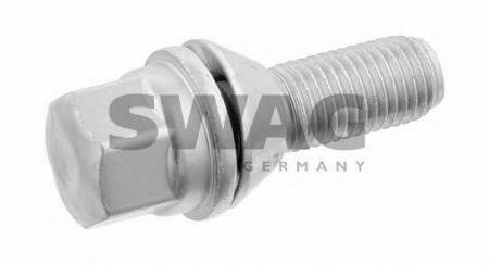 Болт колесный конусный M12X1,5X53MM / DACIA: LOGAN 04-, LOGAN MCV 07-, LOGAN пикап 08-, SANDERO 08- RENAULT: CLIO II 98-, CLIO III 05-, GRAND SC? NIC (упаковка 2 шт.), SWAG 60927756