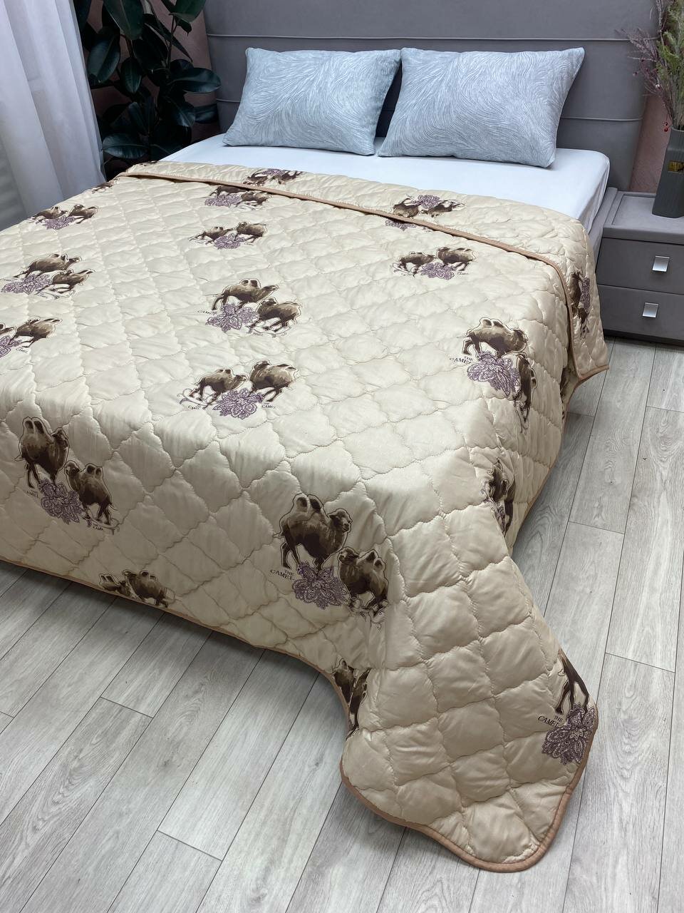 Одеяло всесезонное 1.5 спальное от бренда YAFETEX гипоаллергенное