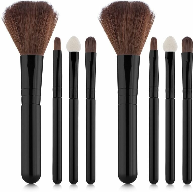 Inter-Vion Набор макияжных кисточек Mini, 2 штуки