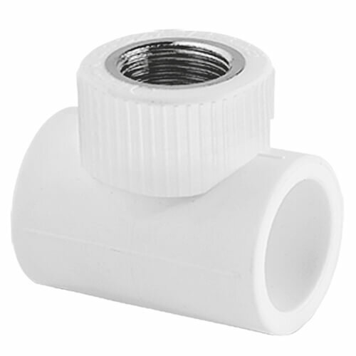 TEBO Тройник комбинированный с переходом на внутреннюю резьбу 32 x 3/4"