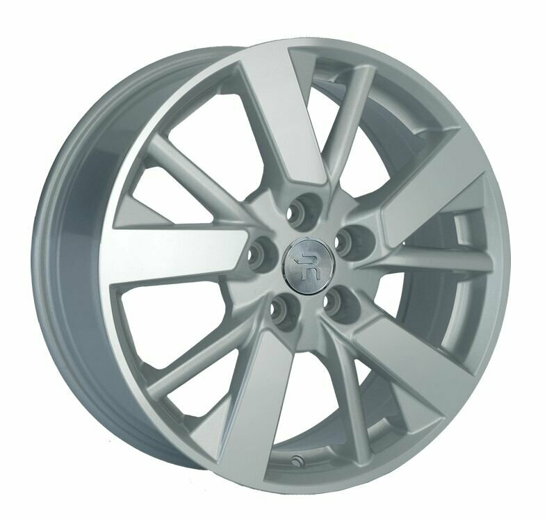 Колесный диск Replay NS139 18x7.5" PCD5x114,3 ET50 D66,1 серебристый с полированными лучами