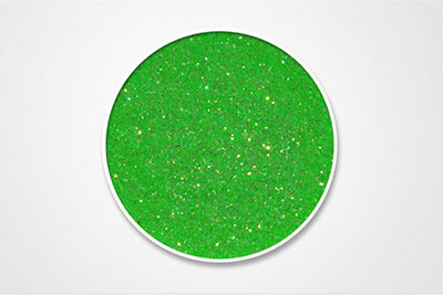 Ирис Блестки декоративные Неоновый зеленый 4.5 мл №18 для макияжа глаз глиттер