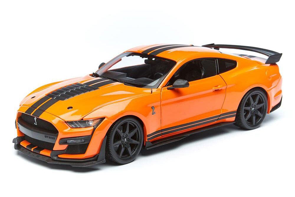 Модель коллекционная MAISTO Ford mustang shelby GT500 2020 orange / форд мустанг шелби