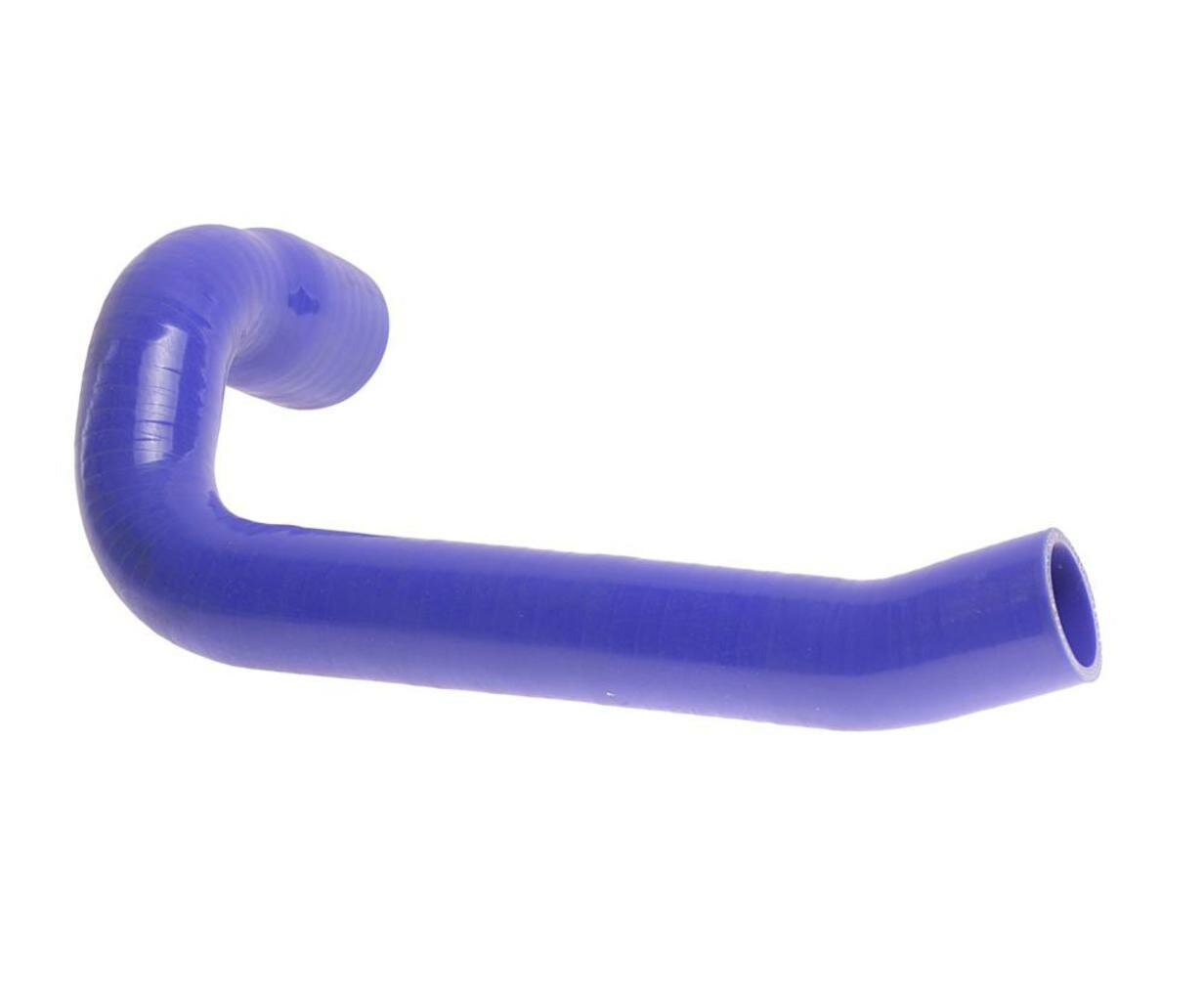 Патрубок ГАЗ-3309 дв. ЯМЗ-53442 радиатора нижний синий силикон MEGAPOWER