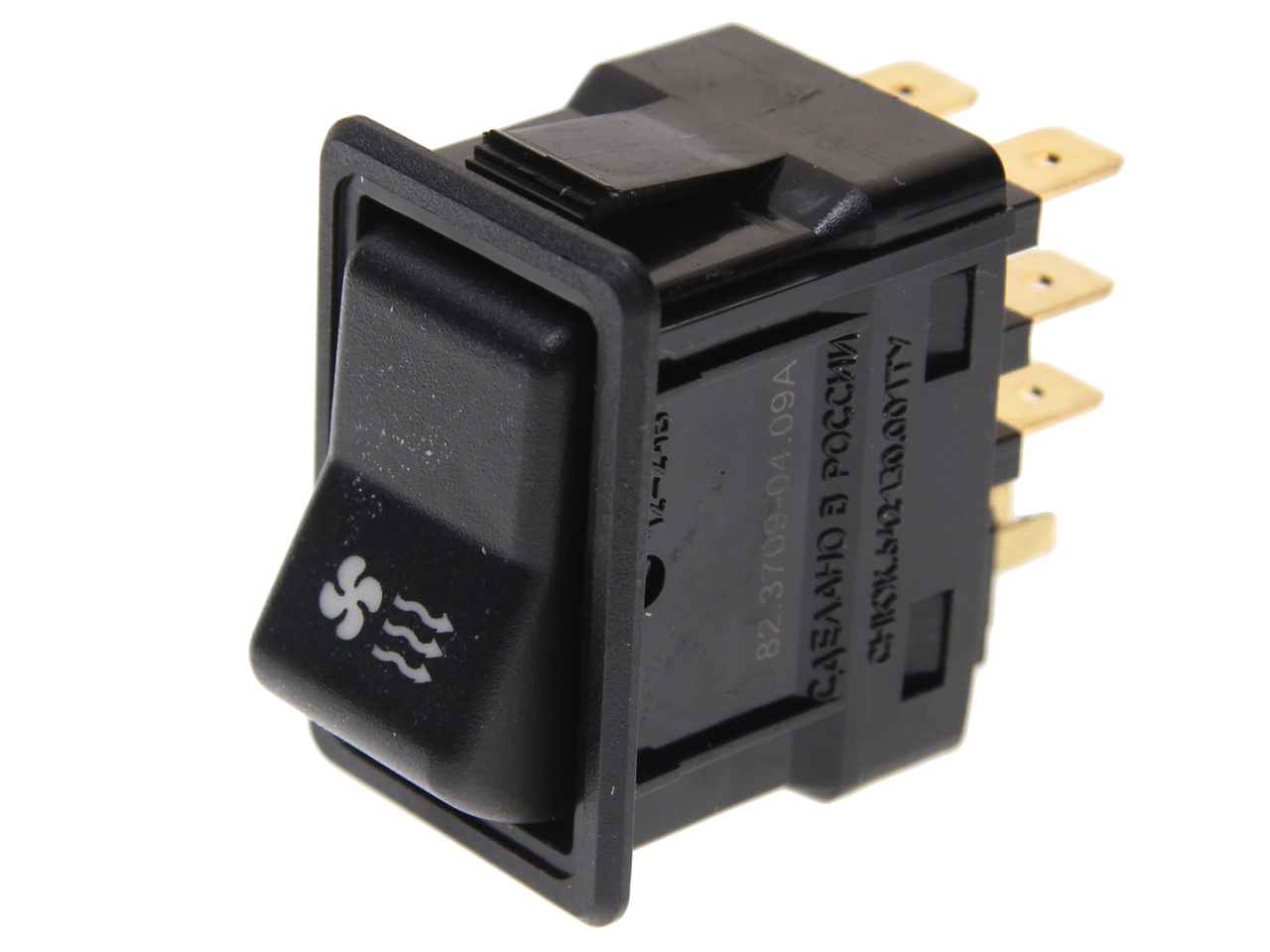 Выключатель клавиша ГАЗ-3110, Валдай, ПАЗ-3205 отопителя радиодеталь