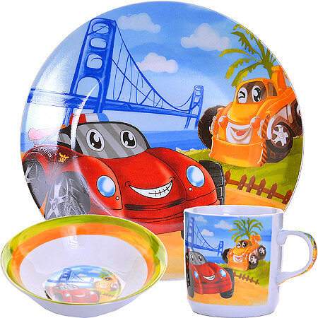 Набор посуды детский 3 предмета