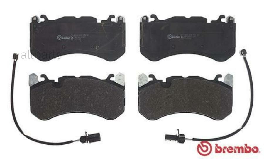 BREMBO P50127 Колодки торм. пер.
