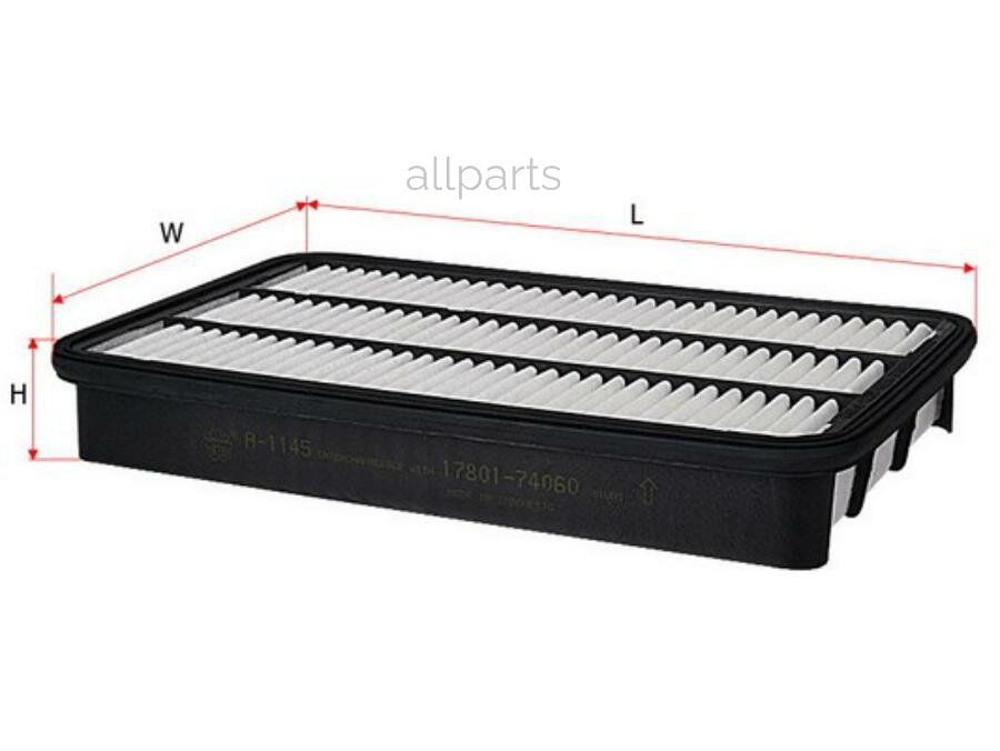SAKURA A1145 Sakura Фильтр воздушный A1145