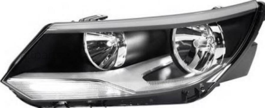 DEPO 441-11H1LMLDEM2 Фара Volkswagen Tiguan 11-17 (Слева/ Галоген/ С электрокорректором)