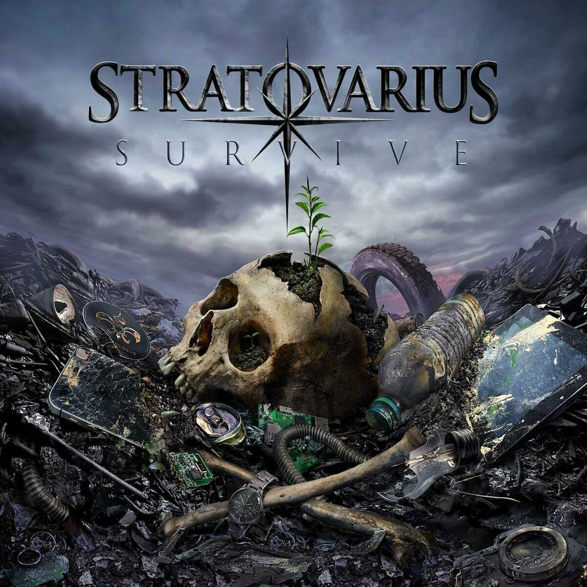 Виниловая пластинка Stratovarius - Survive (Limited Edition) (Blue Curacao Vinyl) (2 LP)