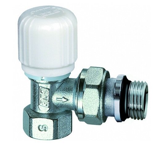 Вентиль угловой терморегулирующий Ø1/2" (FT 1620 С12) FAR (трубная резьба)
