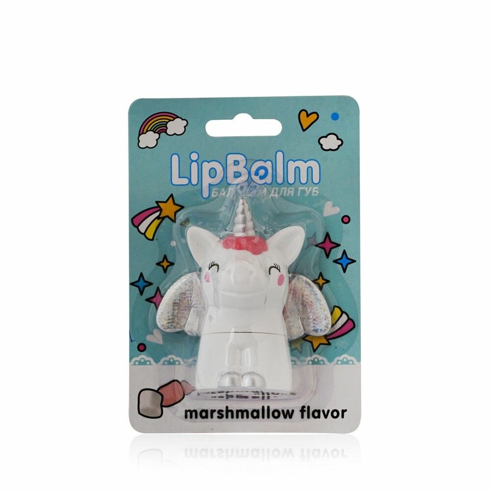 Бальзам для губ Lip Balm " Белый Единорог " 2,7г