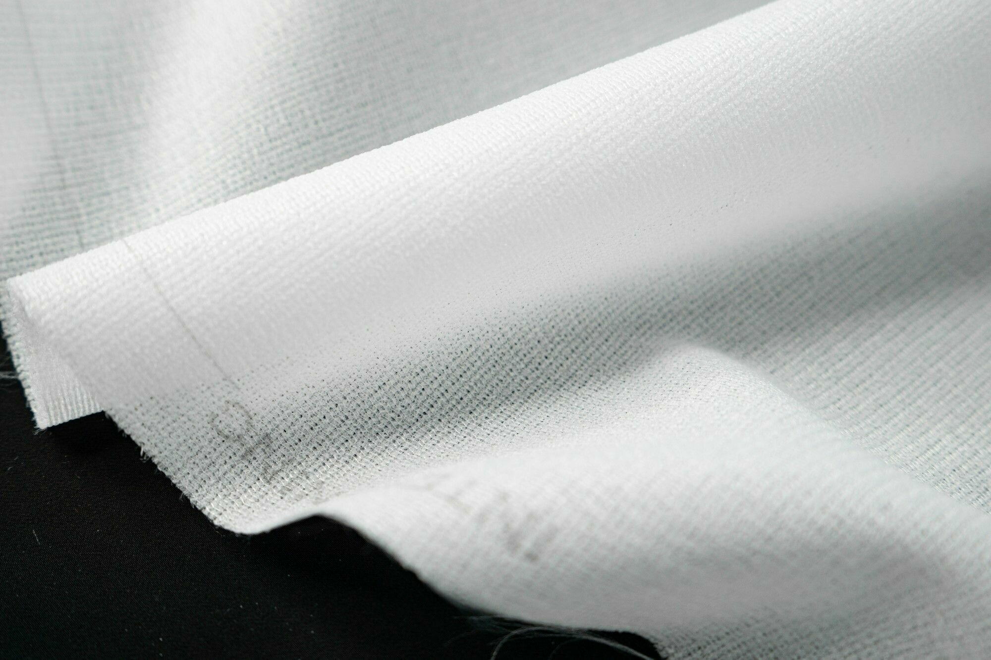 Дублерин клеевой, трикотажный белый 150 см