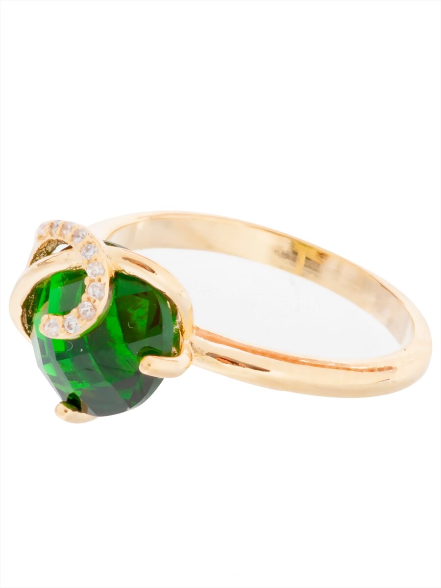 Кольцо, фианит