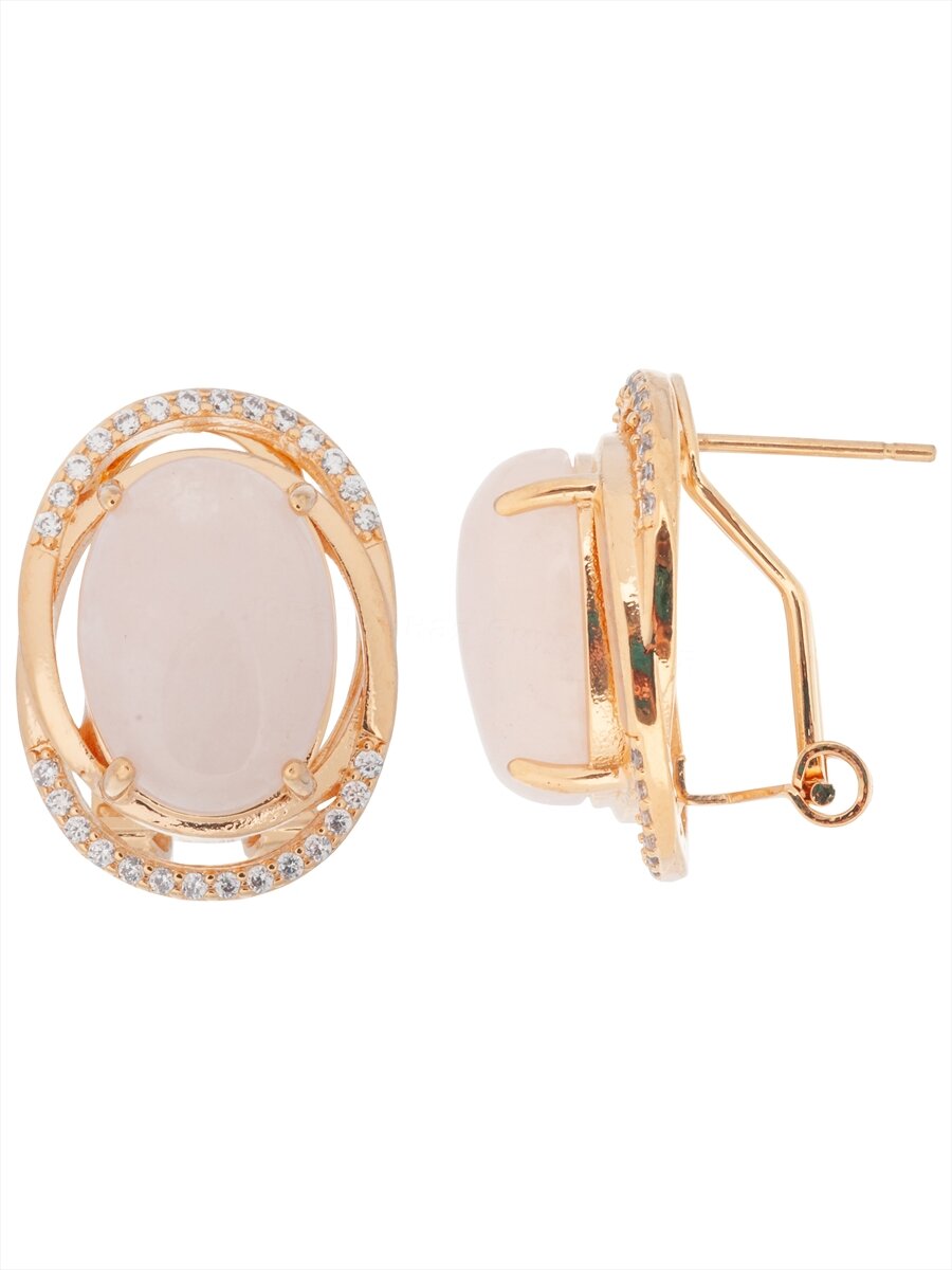 Серьги, кварц