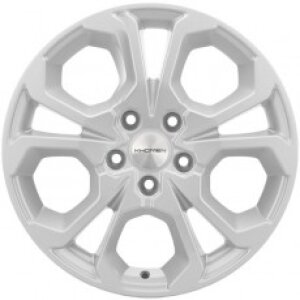 Литой колесный диск Khomen Wheels KHW1711 6.5x17/5x114.3 D66.1 ET50 F Silver