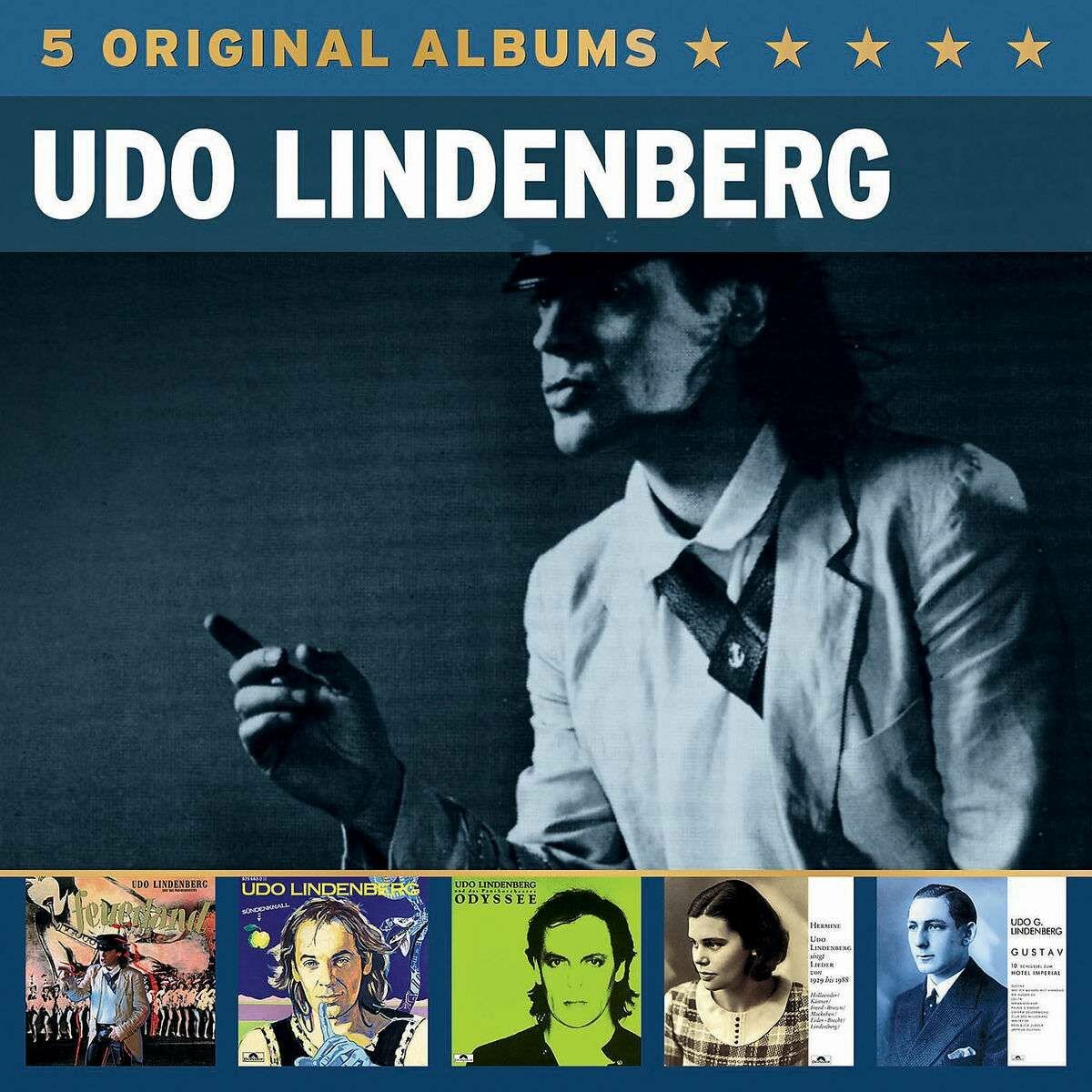 Диск Udo Lindenberg - 5 Original Albums (5 CD)