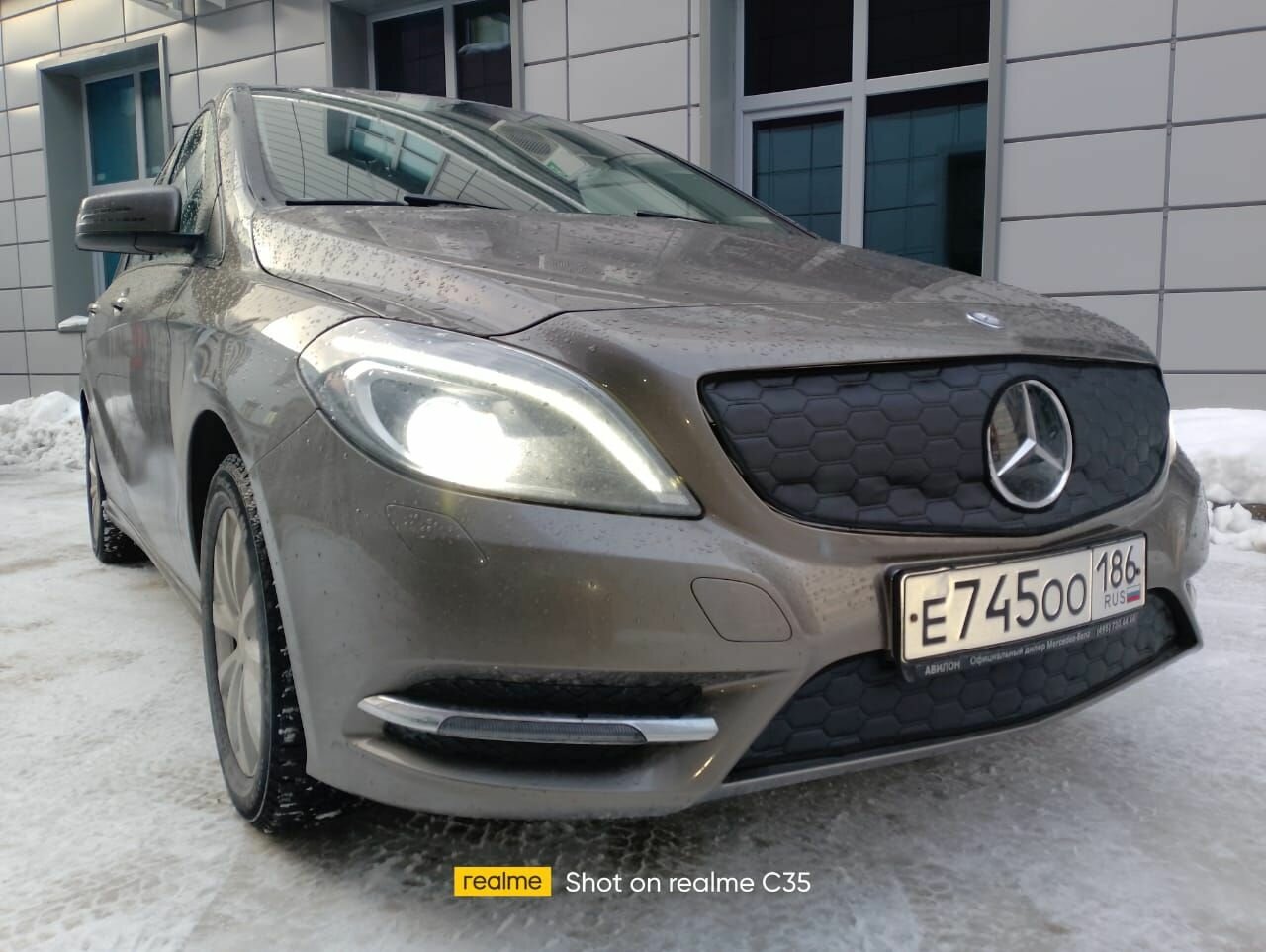 Утеплитель радиатора Экономия топлива Mercedes-Benz B-Класс (W246) (2011-2014) Мерседес Бенц