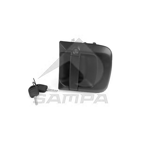 SAMPA 023.216 (023216_SA) ручка дверная правая с ключами \man tga xxl / xlx / lx