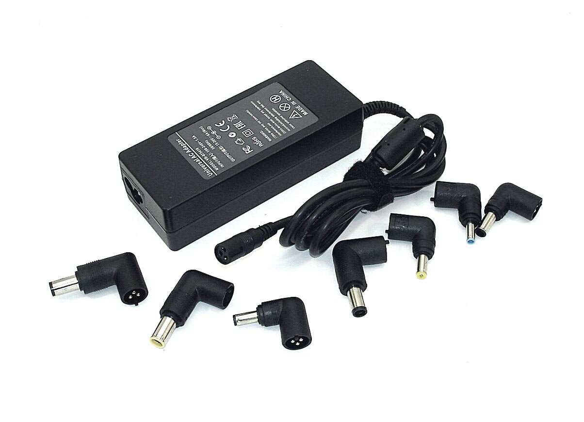 Универсальный блок питания для ноутбуков Trust Primo 90W с 7 насадками