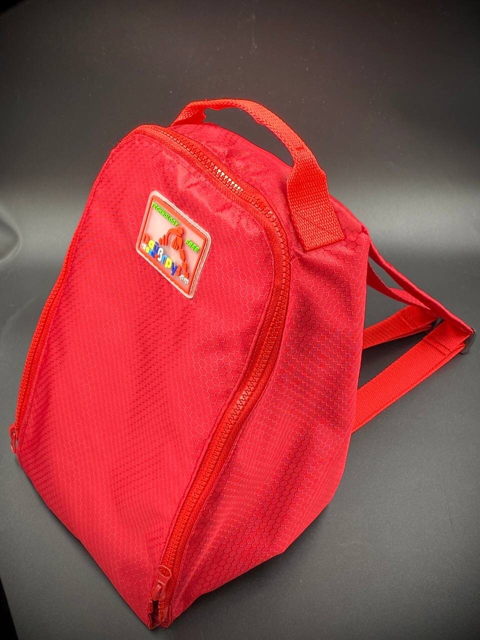 Сумка-рюкзак "TECHNOLOGY FREE" для модульной грузовой системы фридайвера, цвет красный