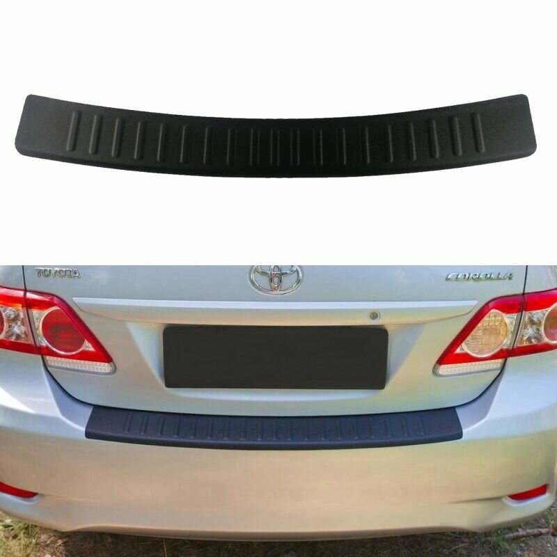 Накладка на задний бампер Toyota Corolla (седан) 2010-2013