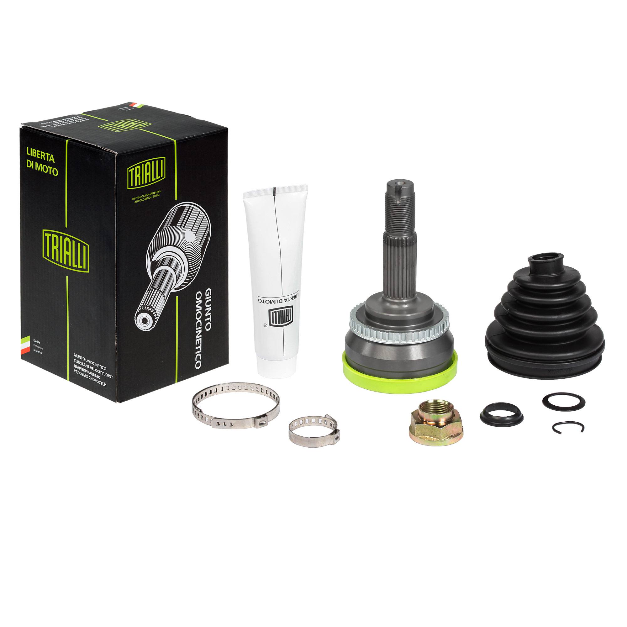 TRIALLI go-0946 (GO0946 / T11XLB3AH2203030) шрус для а / м chery tiggo t11 (06-) 2wd (наруж. перед.) (30 шлц.) (go 0946)