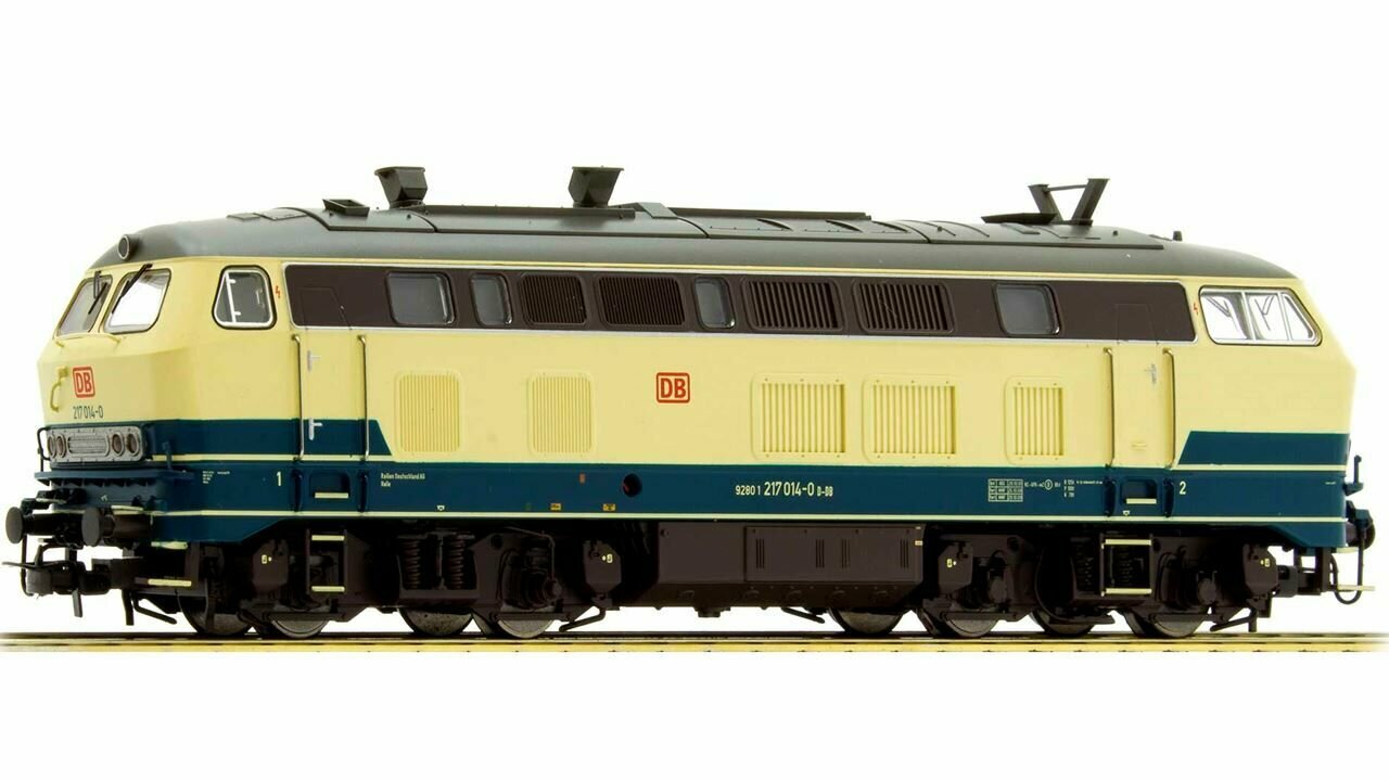 L132006 LILIPUT Дизельный локомотив BR 217, Nr. 217 014-0 DB, Ep.V, H0 1/87
