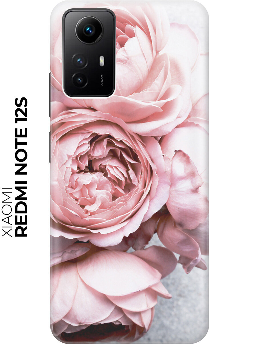 Силиконовый чехол на Xiaomi Redmi Note 12s / Сяоми Редми Ноут 12с с рисунком "Нежность"