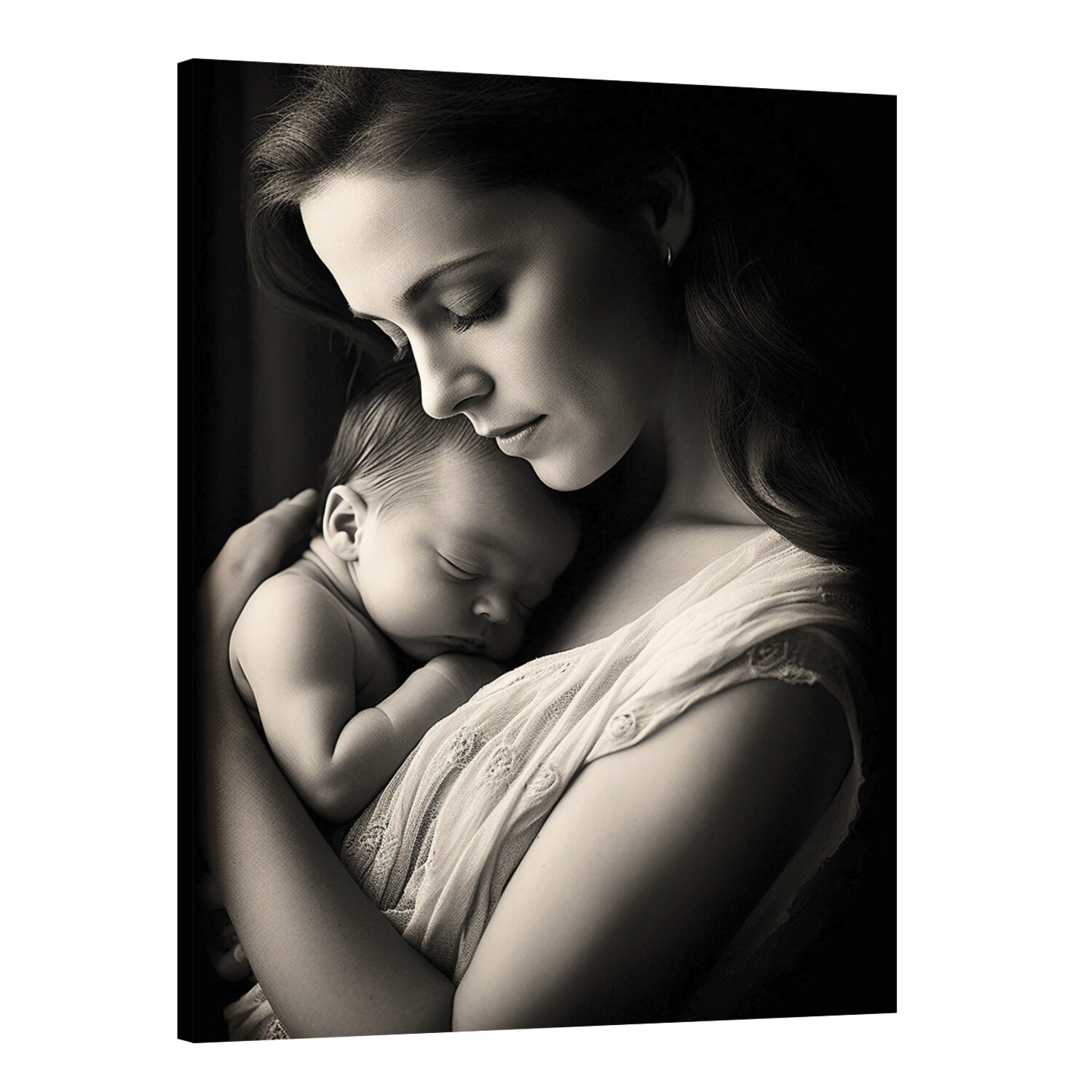 Интерьерная картина 50х70 "Мать и дитя"