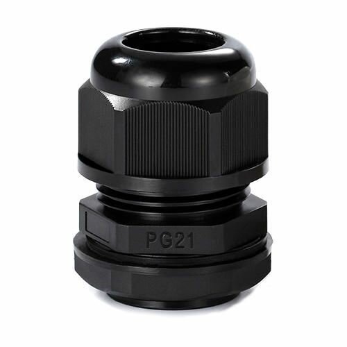 Кабельный ввод PG-21 IP68 Black