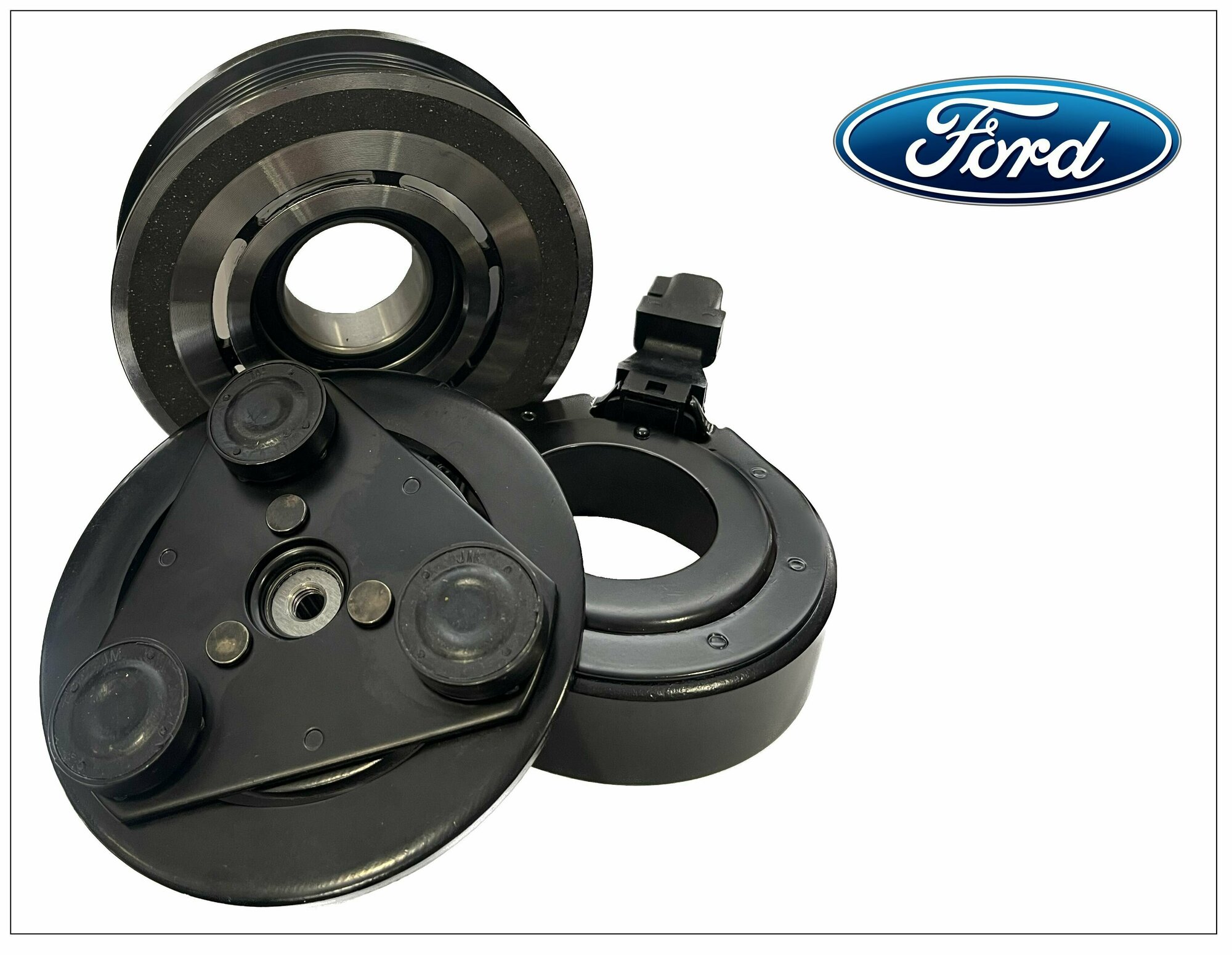 Электромагнитная муфта компрессора кондиционера Ford S-Max, Mondeo, Gala, Volvo S80