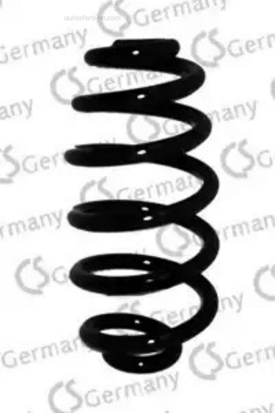 CS GERMANY 14950811 Пружина подвески витая Audi (box Powersprinx)