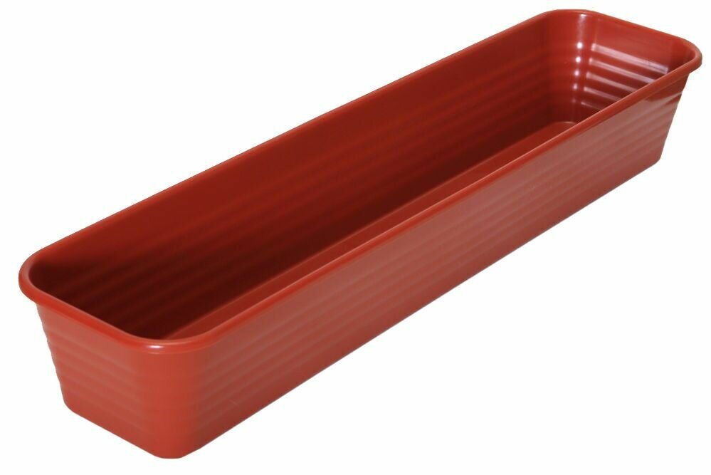 Ящик для рассады без поддона 640*140*100 терракотовый