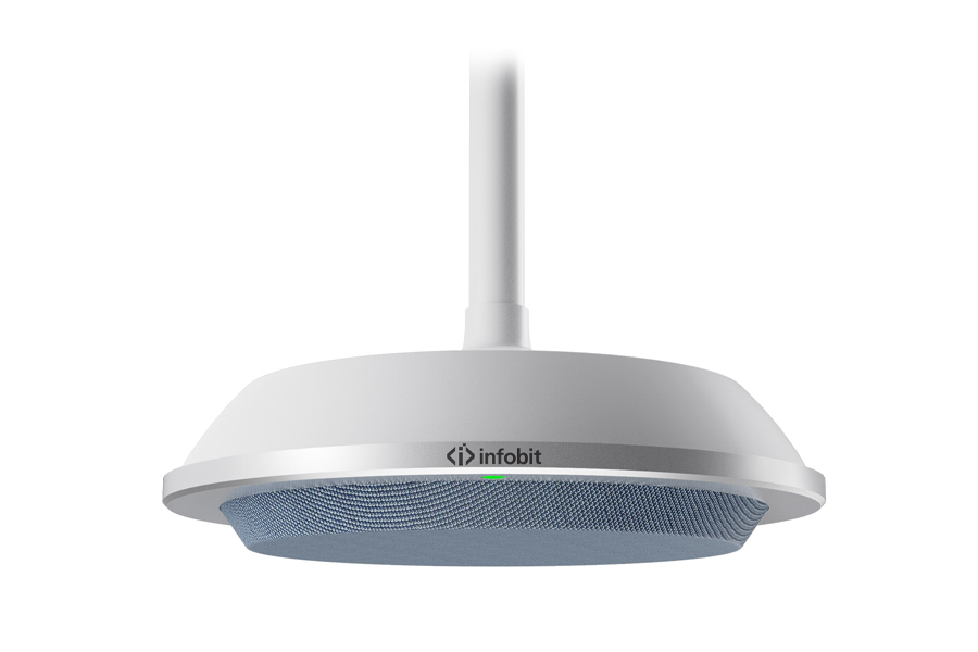 Микрофон Infobit [iSpeaker CM710] Микрофонный массив, Digital Array Ceiling Microphone, support daisy-chain
