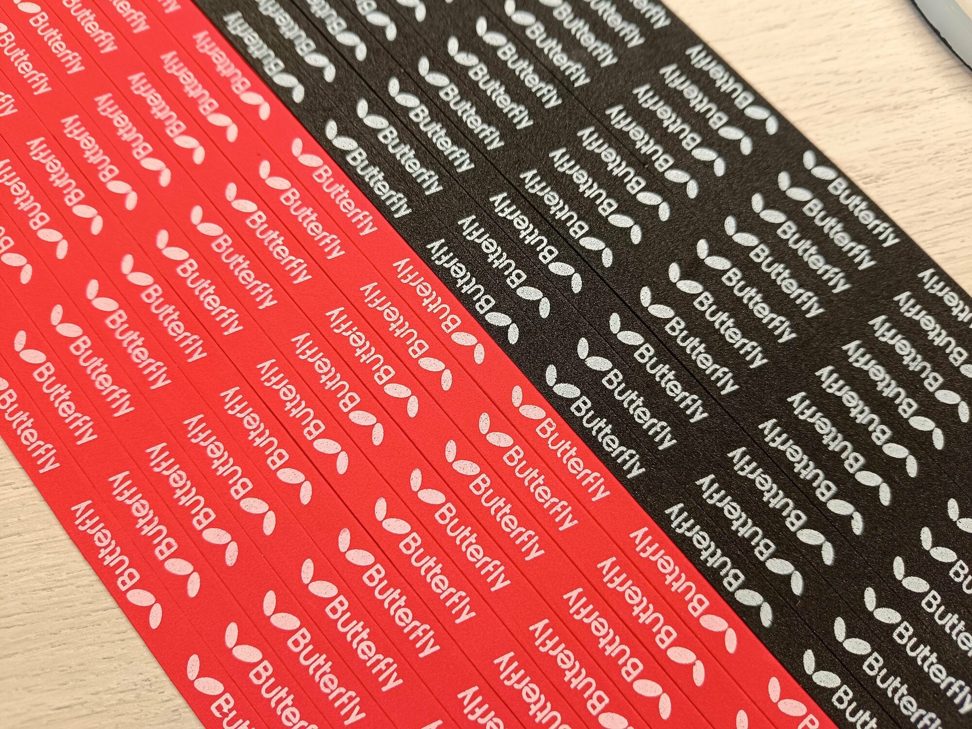 Торцевая лента Butterfly для ракетки настольного тенниса 10 мм / 20 шт.