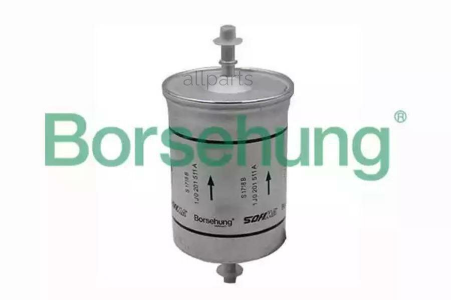 BORSEHUNG B12825 фильтр топливный!\Audi A4/A6/S4/TT 98>, VW Bora/Golf/NewBeetle/T4/T5 1.4-3.2 97>