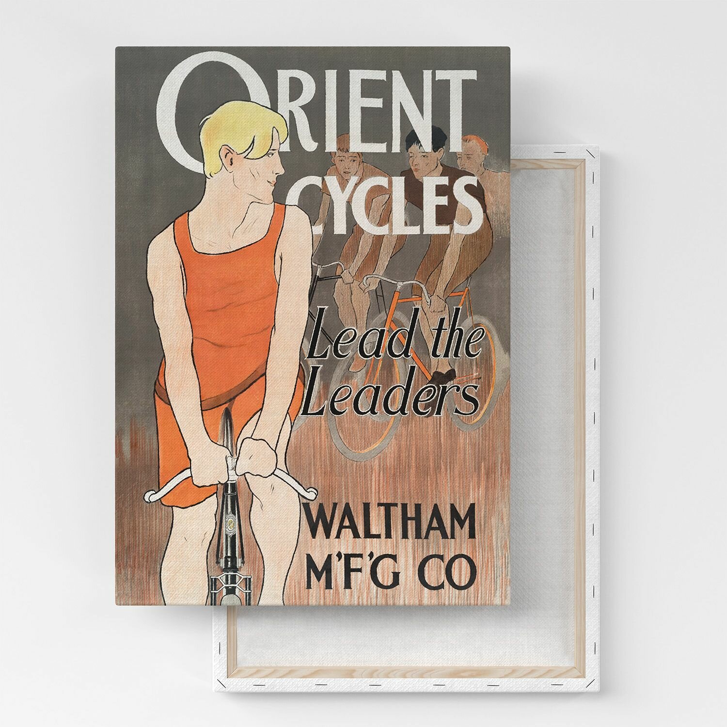 Картина на холсте, репродукция / Эдвард Пенфилд - Orient Cycles / Размер 60 x 80 см