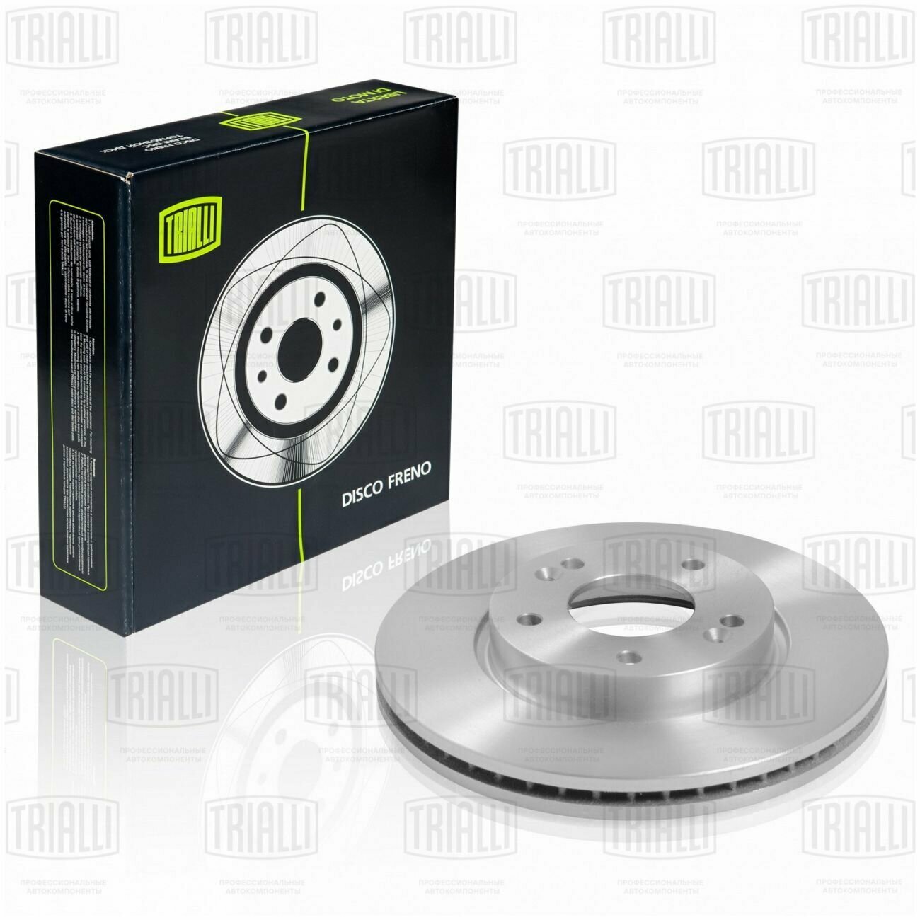 Диск тормозной передний TRIALLI DF073311 для а/м Kia CEED (07-), Cerato (09-), Hyundai i30 (07-)