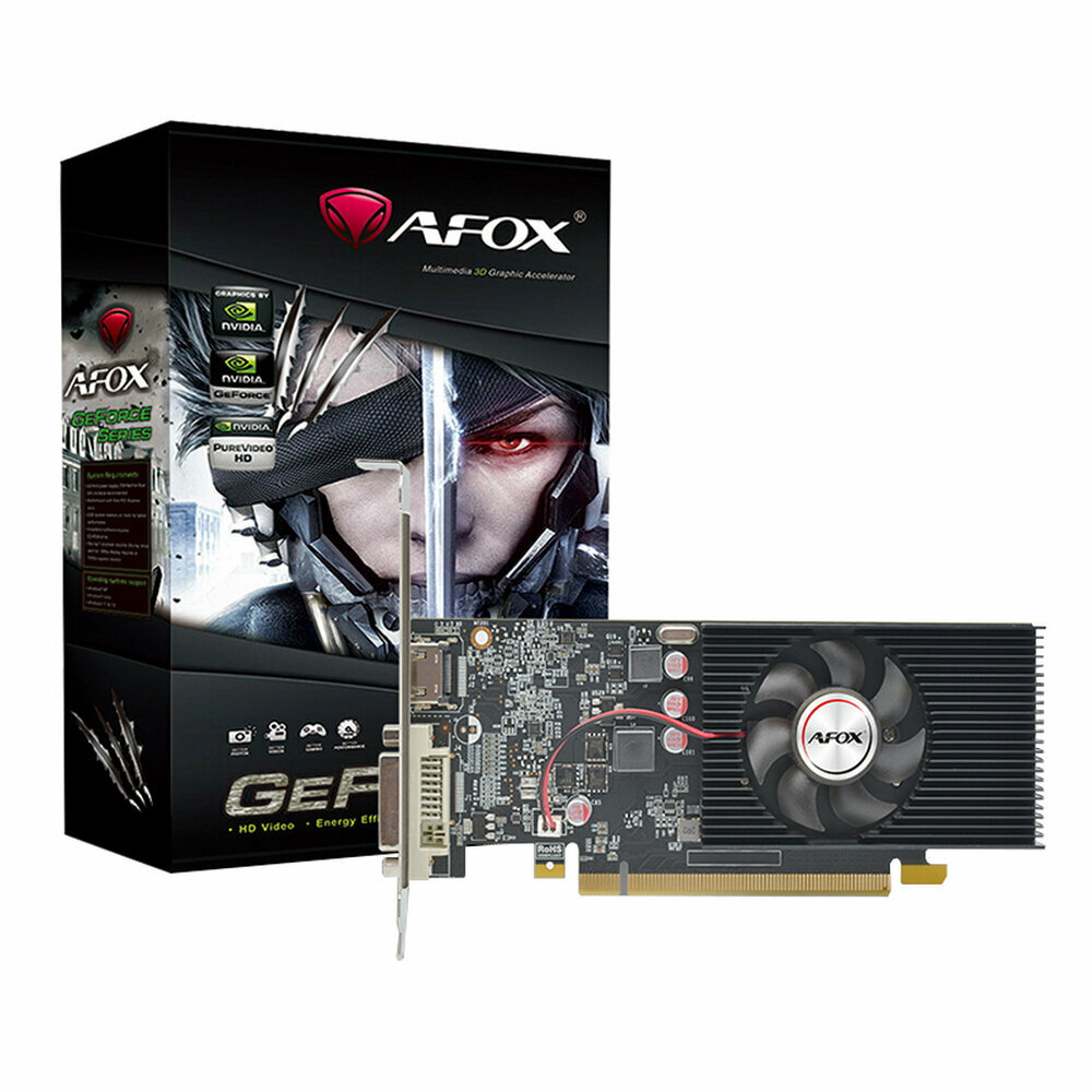 Видеокарта Afox GT1030 4GB DDR4 64Bit (AF1030-4096D4L5)