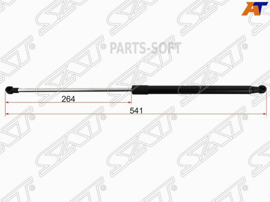 Амортизатор капота Toyota Land Cruiser Prado (J150) 09-20 / Lexus GX 09-19 (Справа=Слева) Sat арт. ST-53440-0W220
