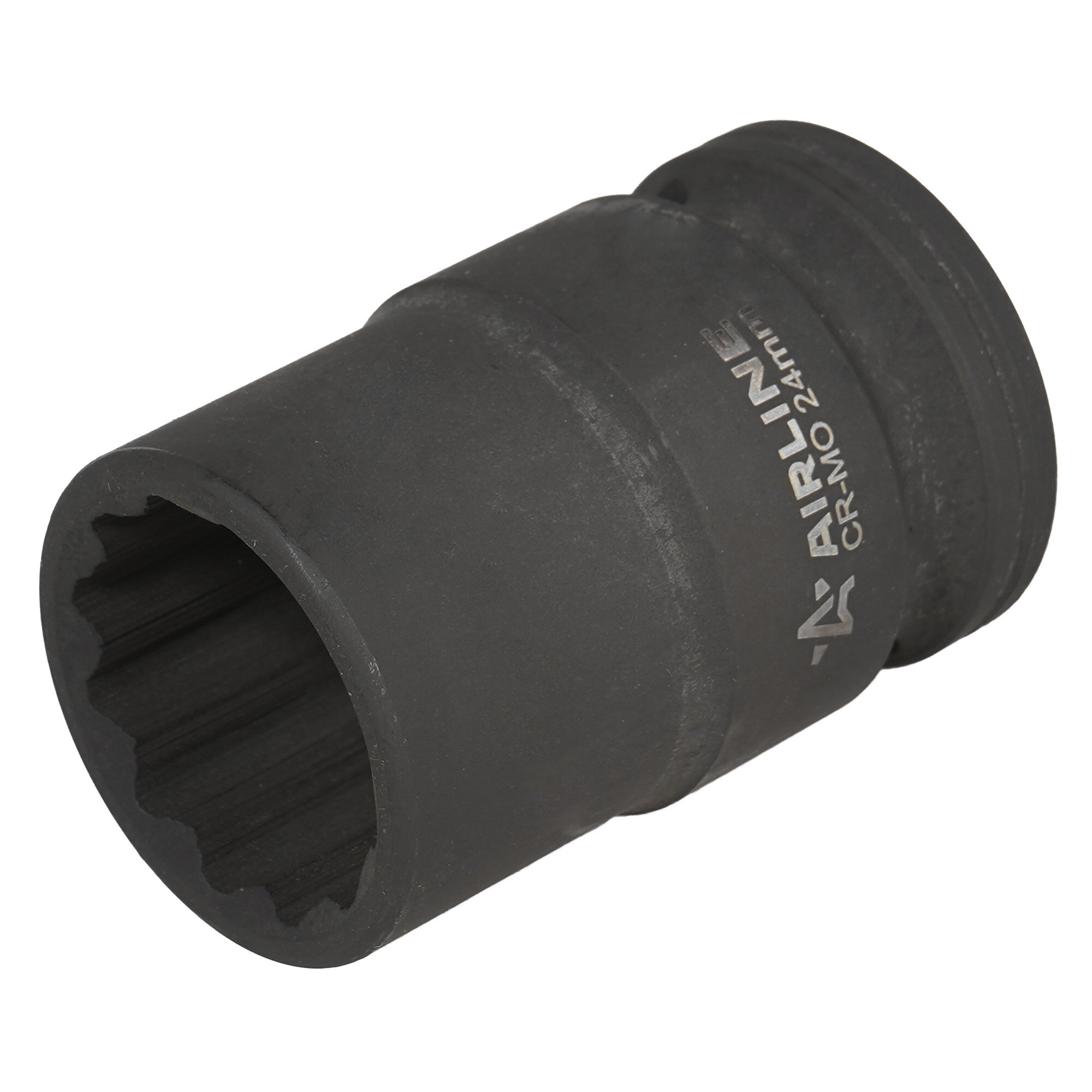 AIRLINE ATAS808 Головка ударная торцевая 3/4DR двенадцатигранная 24мм L=56мм (ATAS808)