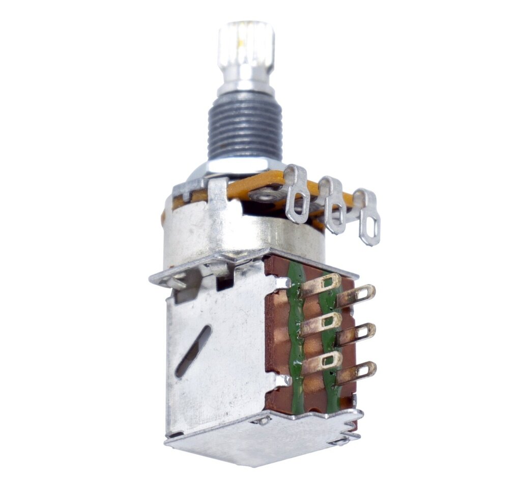 H69 Потенциометр 250кОм (лог), Push-Pull, Paxphil