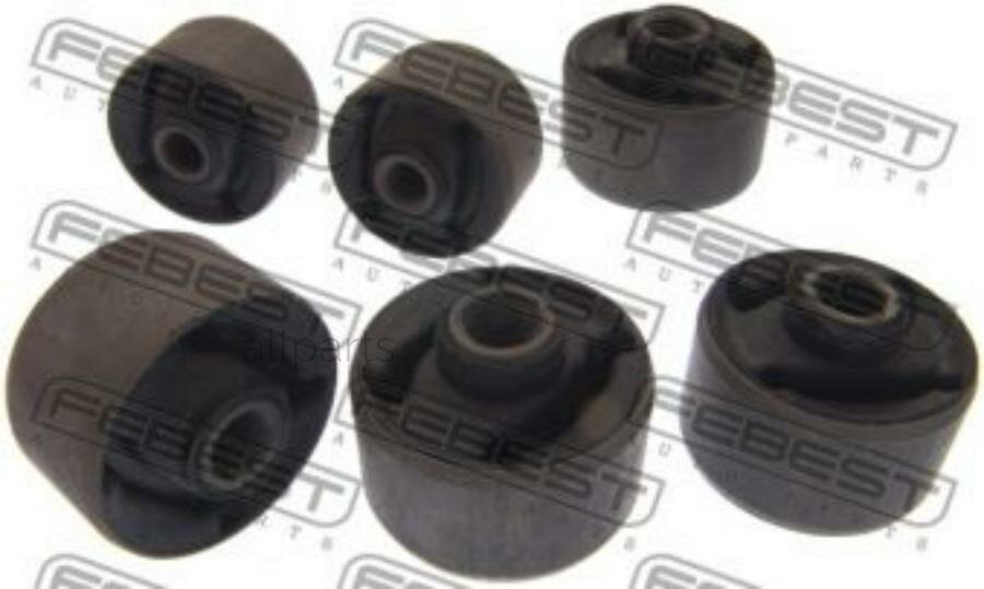 FEBEST TAB-428 сайленблок муфты кардана (6шт) (TOYOTA LUCIDA ESTIMA EMINA PREVIA CXR10/CXR20/TCR10/TCR20 1990-1999)