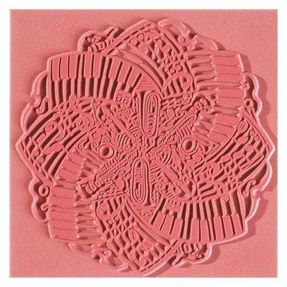 Efco 9500519 Текстурный коврик для полимерной глины, 9 x 9 см