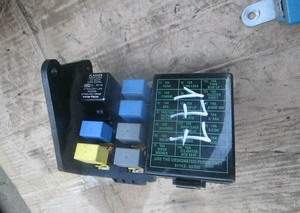 Блок предохранителей Hyundai Atos 2-й рест. 2005 9111305300