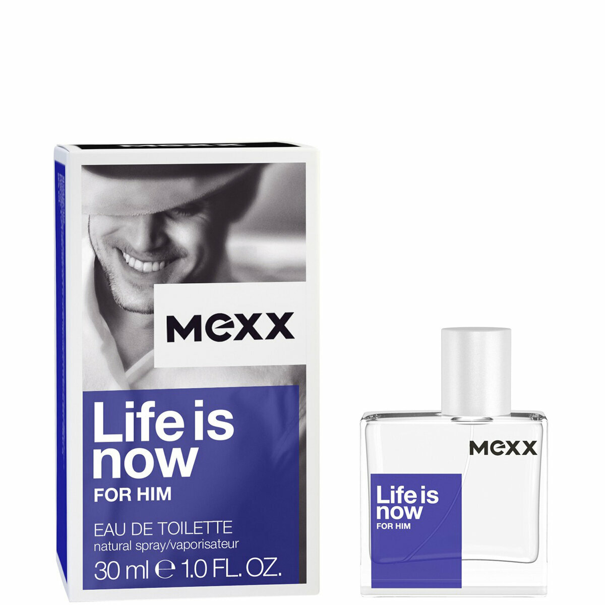 Туалетная вода Mexx "Life Is Now", мужская, акватическая, 30мл