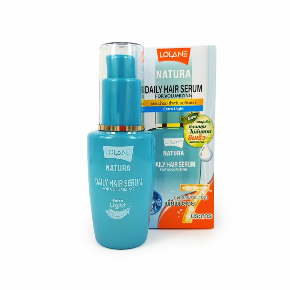 Natura DAILY HAIR SERUM, For Volumizing, Lolane (Сыворотка для объема волос, Лолейн), 50 мл.