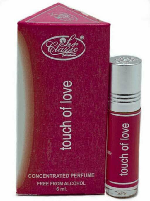 La de Classic Concentrated Perfume TOUCH OF LOVE (Женские масляные арабские духи прикосновение любви, Ла Де Классик), 6 мл.
